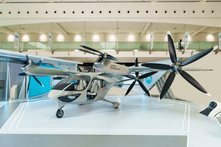 Autocraft Unveils Groundbreaking “E20⁺” EVTOL Air Taxi Concept Model at AirExpo Abu Dhabi