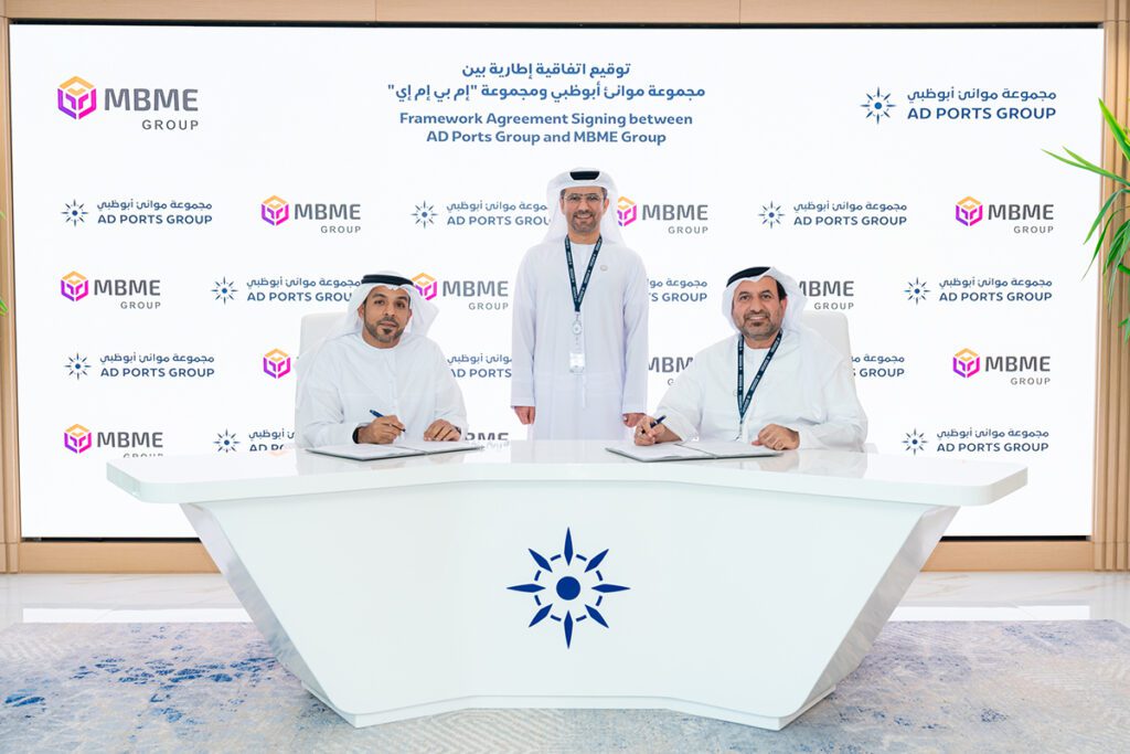 AD Ports Group and MBME Group Sign Deal to Explore Fintech Solutions